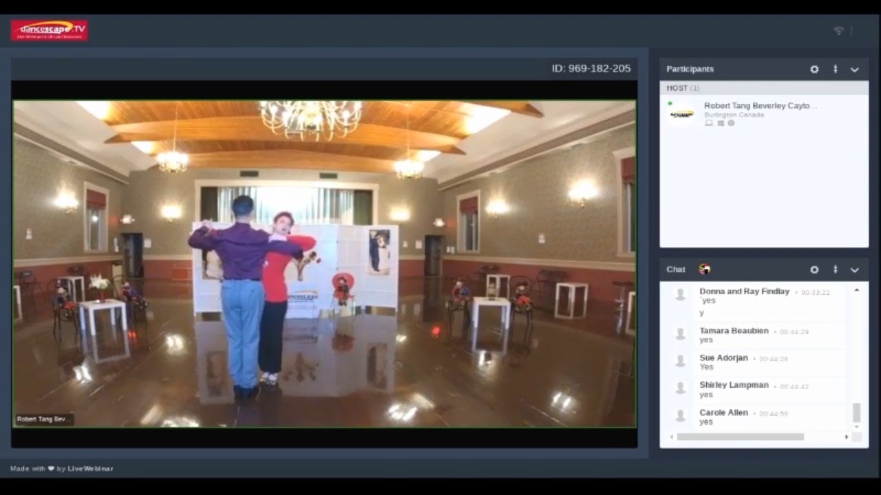 danceScape Virtual (Online) Lessons - Learn to Dance Anywhere - YouTube