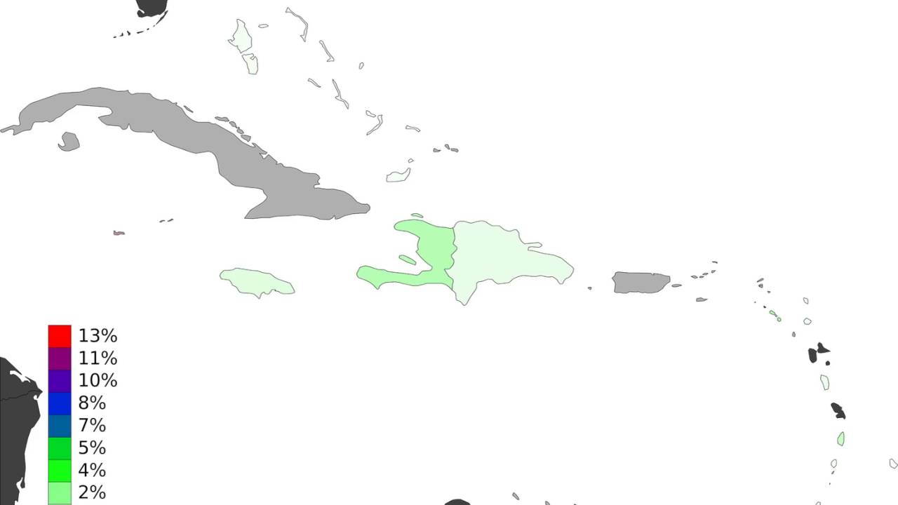 Caribbean - Agricultural Raw Materials Exports - Time Lapse - YouTube