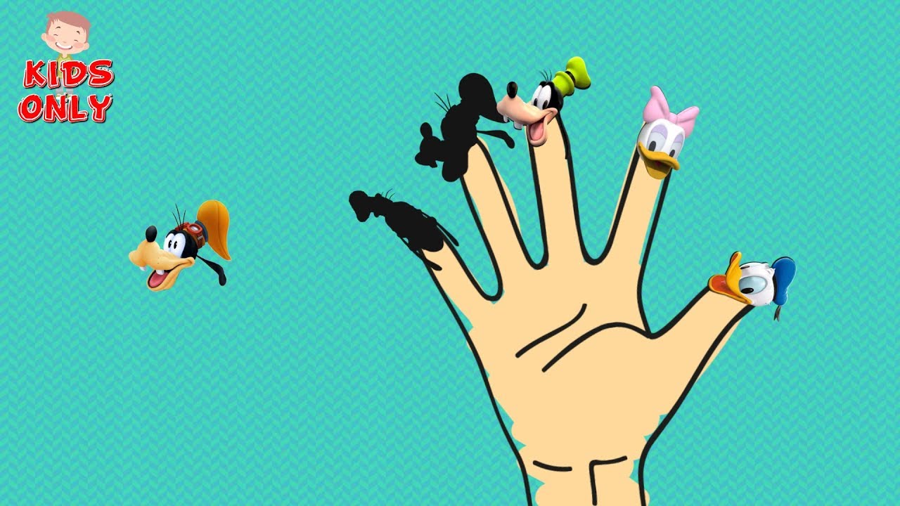 Finger Family Puzzles Donald Duck dan Goofy by Kids Only - YouTube