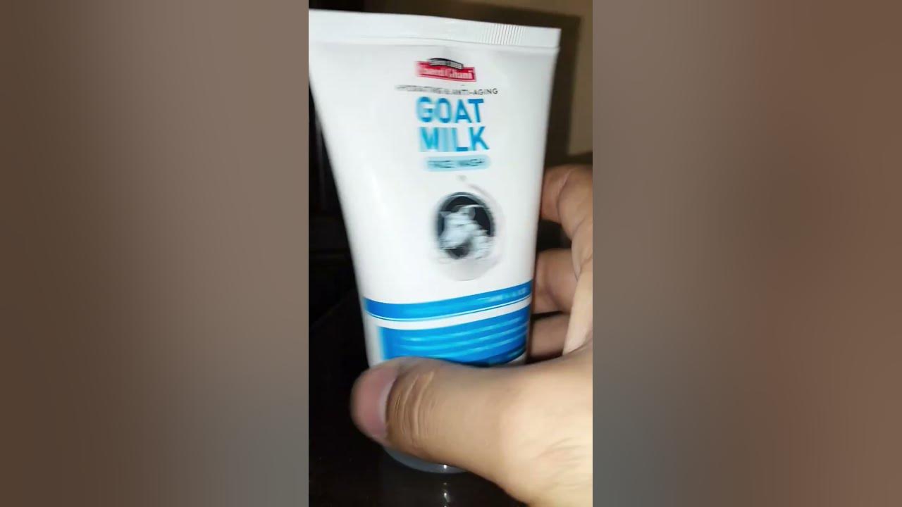 Saeed Ghani goat Milk face wash | Product Review - YouTube