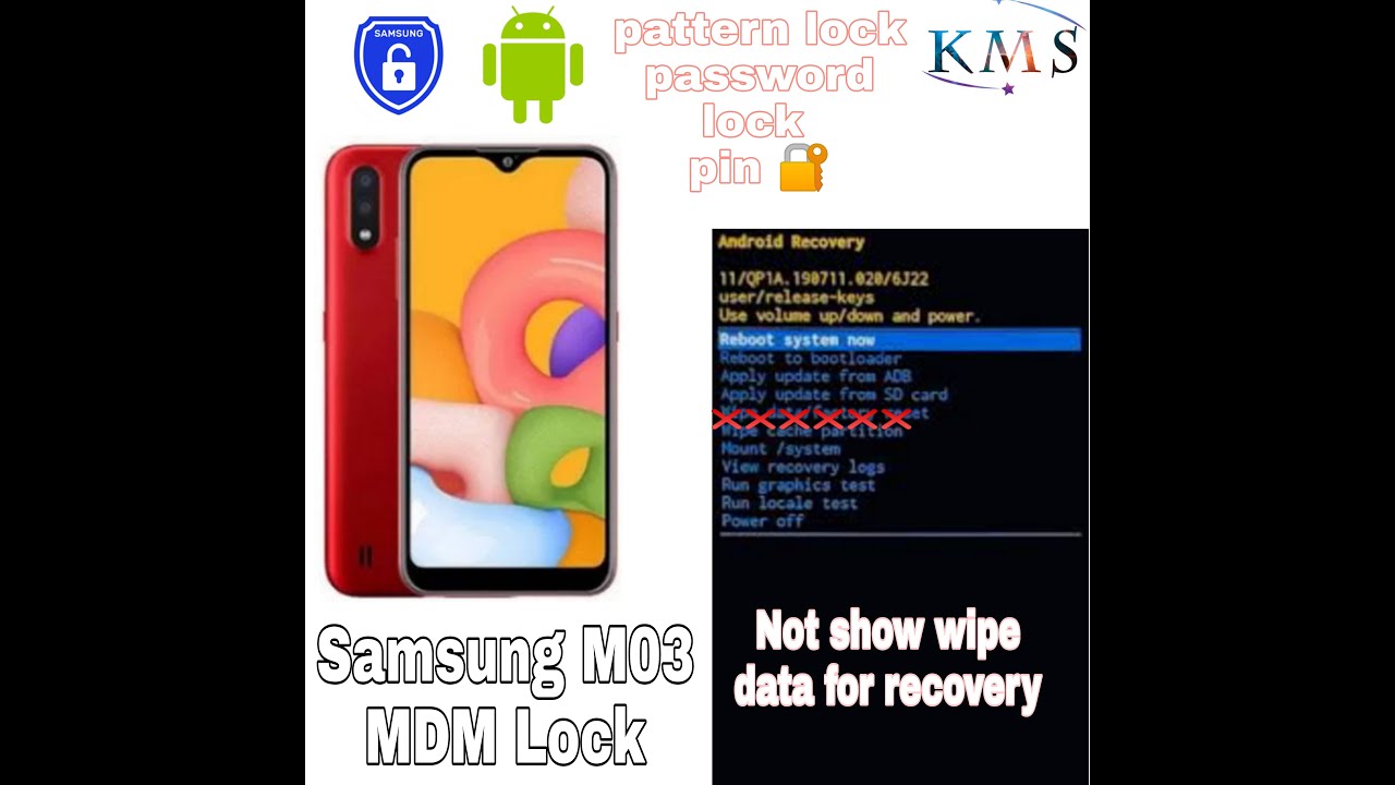 Samsung M03 MDM Lock without PC || #Samsungpatternlock #Easytrick - YouTube