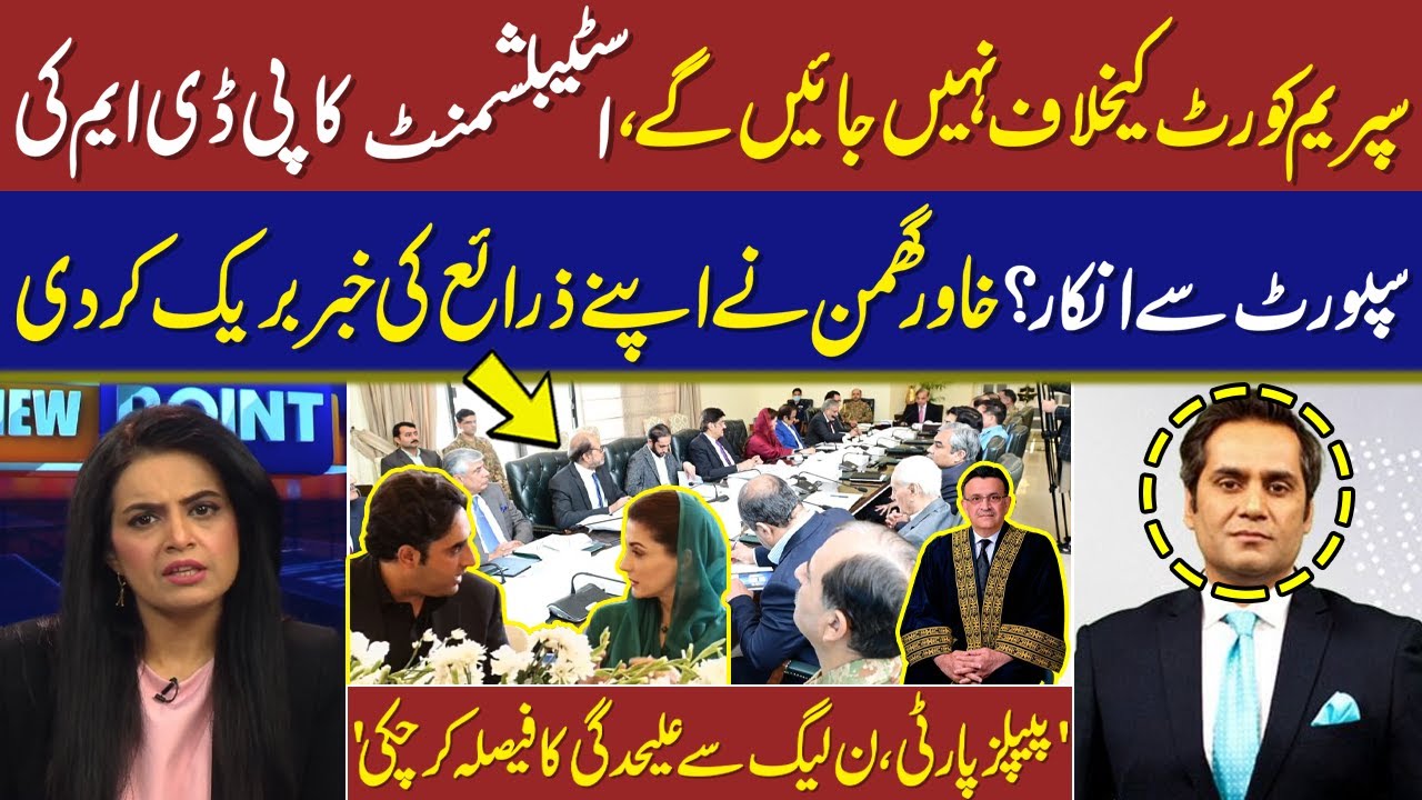 Khawar Ghumman Broke News About His SourcesIView PointI Samina Pasha I ...