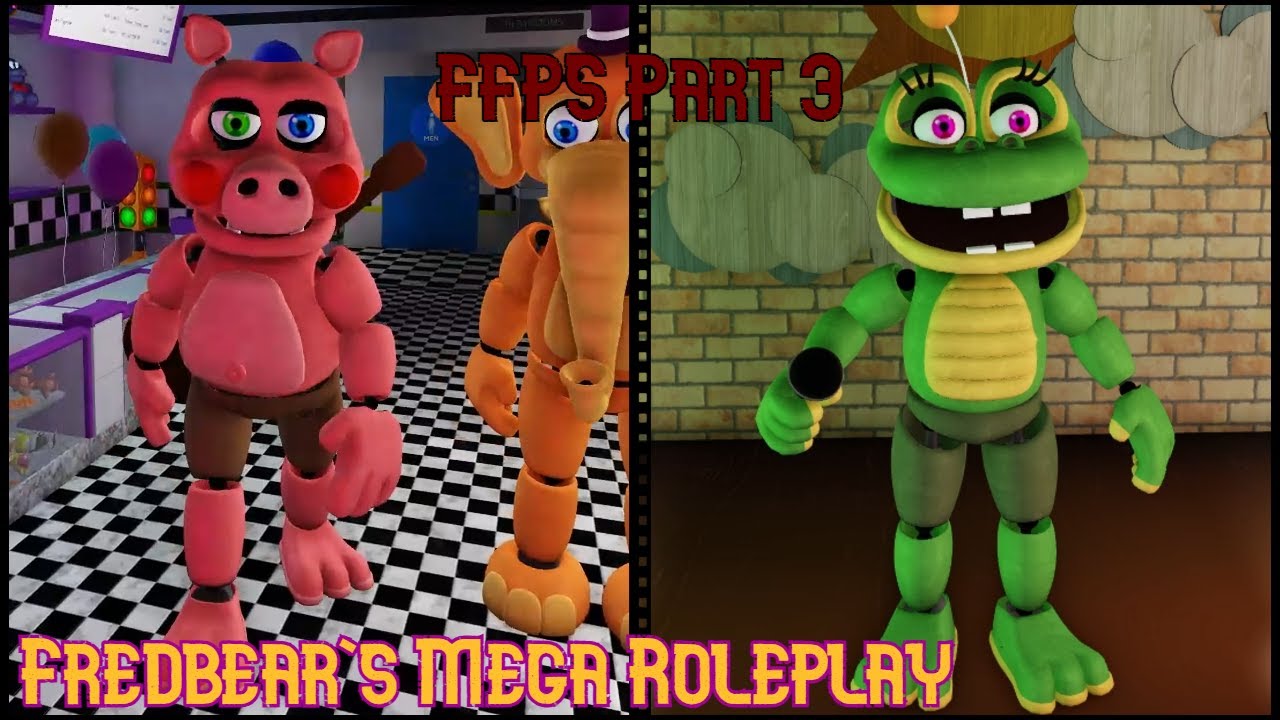 Pig Patch and Happy Frog Showcase | Fredbear's Mega Roleplay FFPS Part 3 Update - YouTube