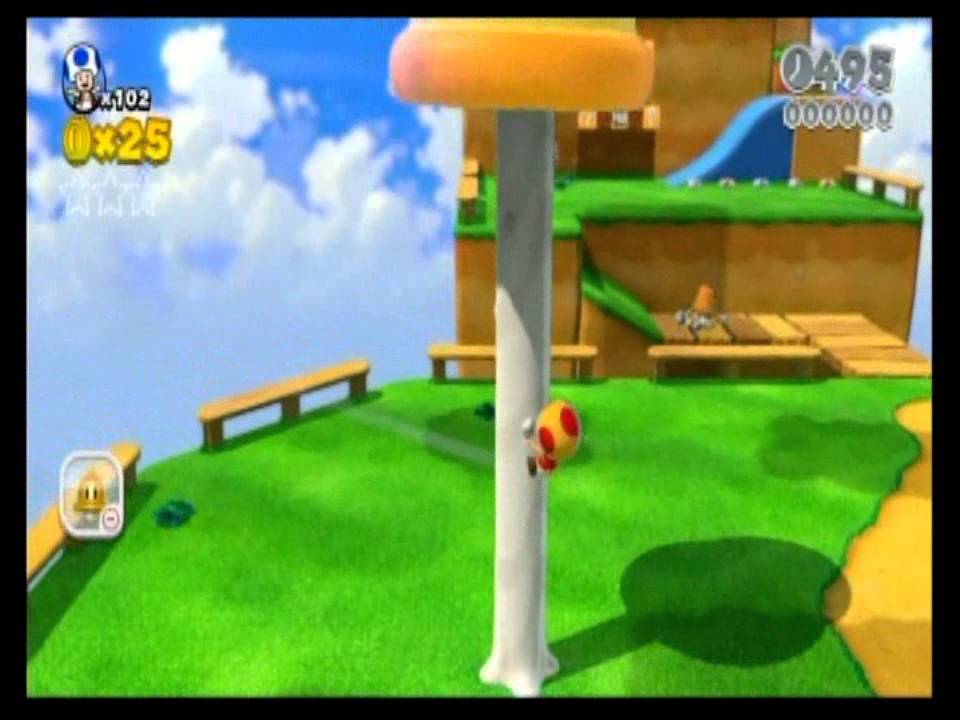 Super Mario 3D World Walkthrough Part 1 Cat Scratch Fever - YouTube