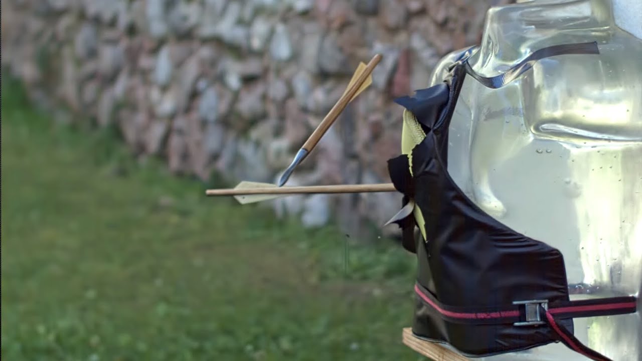 Medieval Composite Crossbow vs Body Armour Ballistic Vest - YouTube