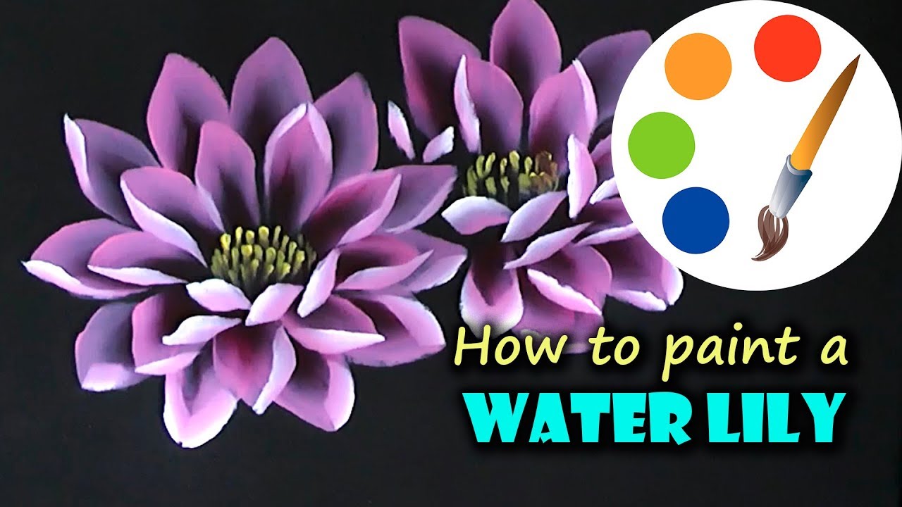 How To Paint Water Lily Acrylic Painting Tutorial OneStroke YouTube how-to-paint-water-lily-acrylic-painting-tutorial-onestroke-youtube