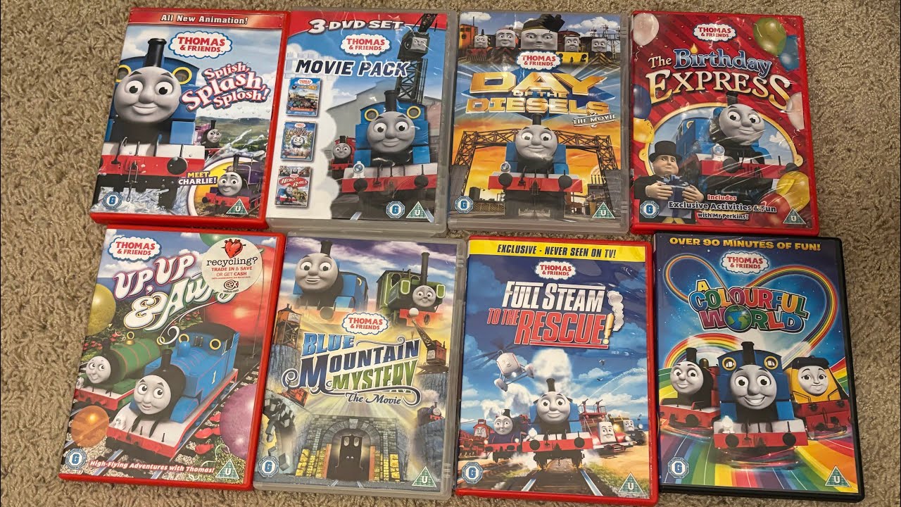 My Thomas & Friends 2010s UK DVD Collection - YouTube
