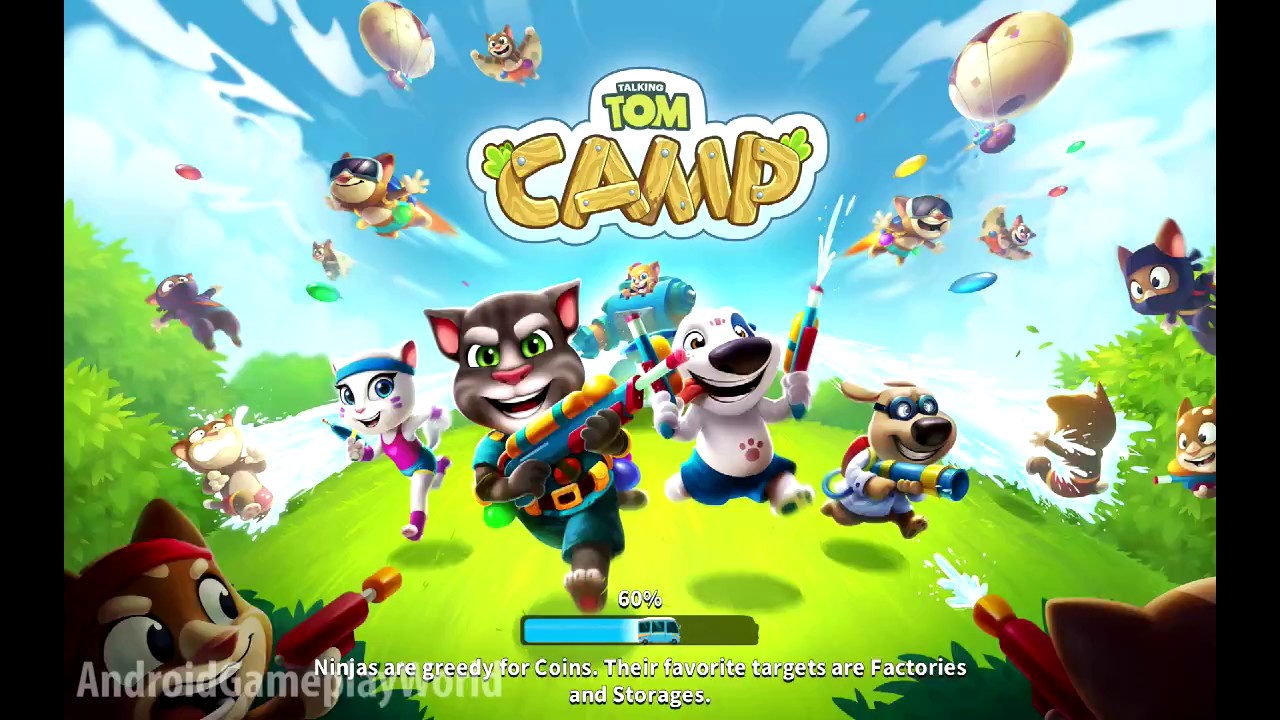 Talking Tom Camp Android Gameplay Ep 9 - YouTube