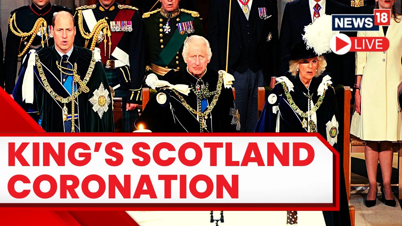 King Charles Scottish Coronation LIVE | Scotland Honours King Charles ...