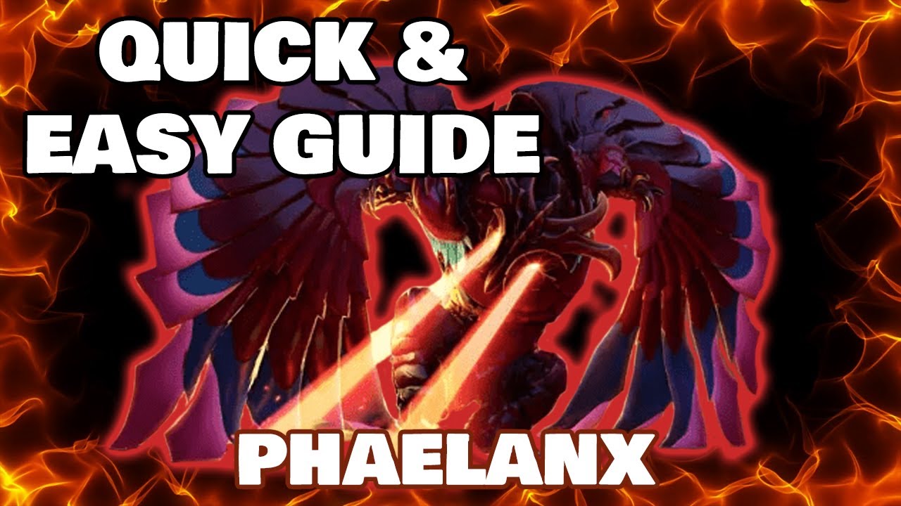 How to DEFEAT Phaelanx! \/ FAST and EASY Guide - YouTube