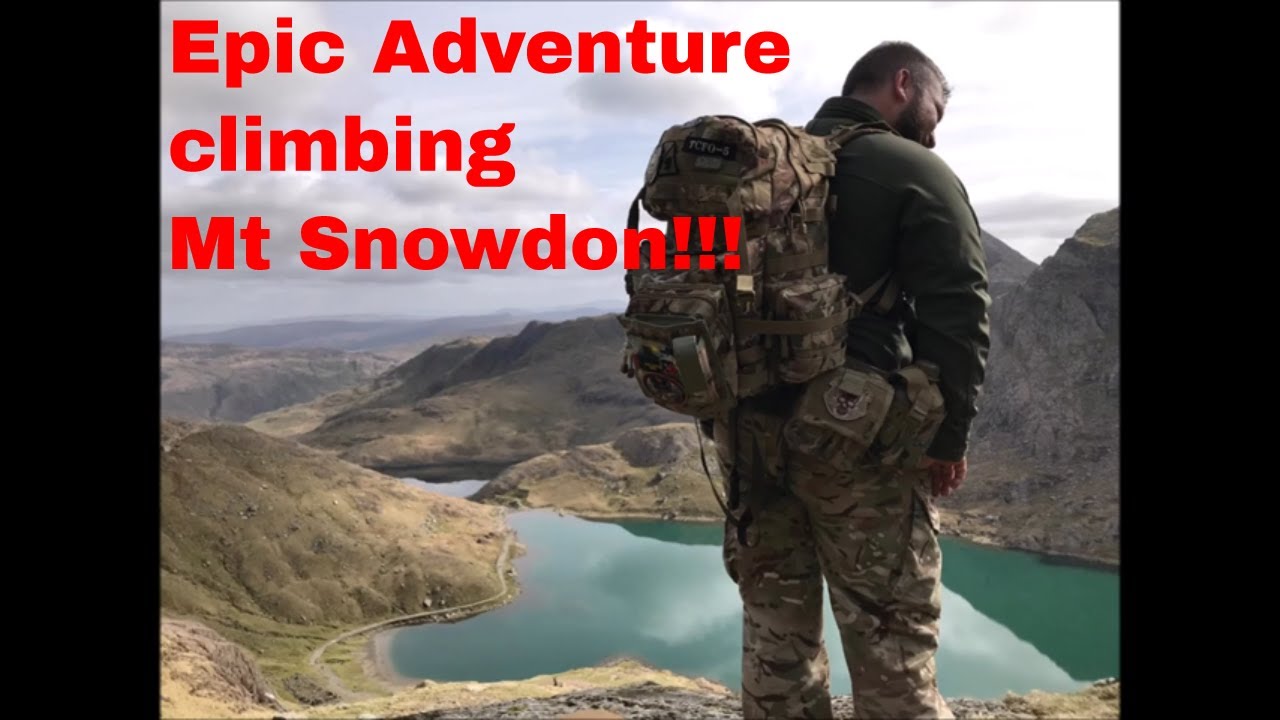 Climbing Mount Snowdon ascending the PYG track and descending the ...