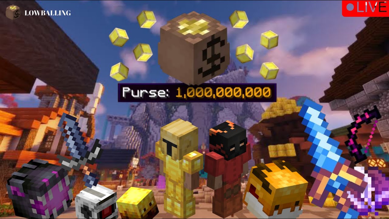 🔴 LIVE | MINECRAFT HYPIXEL | Lowballing & doing f5 S+ DUNGEON RUNS ...