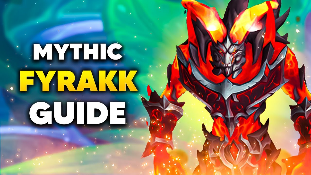 MYTHIC FYRAKK THE BLAZING Raid Boss Guide | Amirdrassil the Dream's ...
