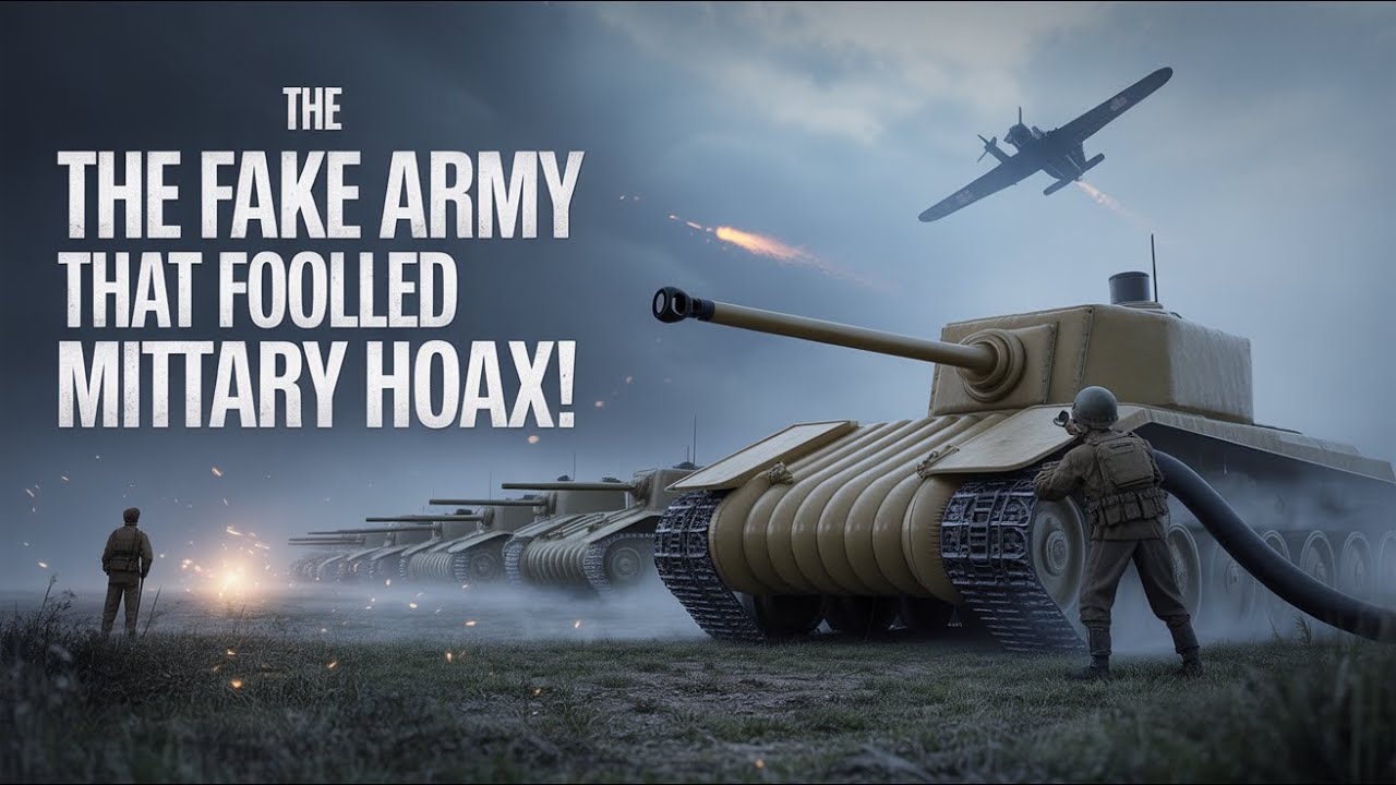 The Ghost Army: How Inflatable Tanks Fooled the Nazis - YouTube