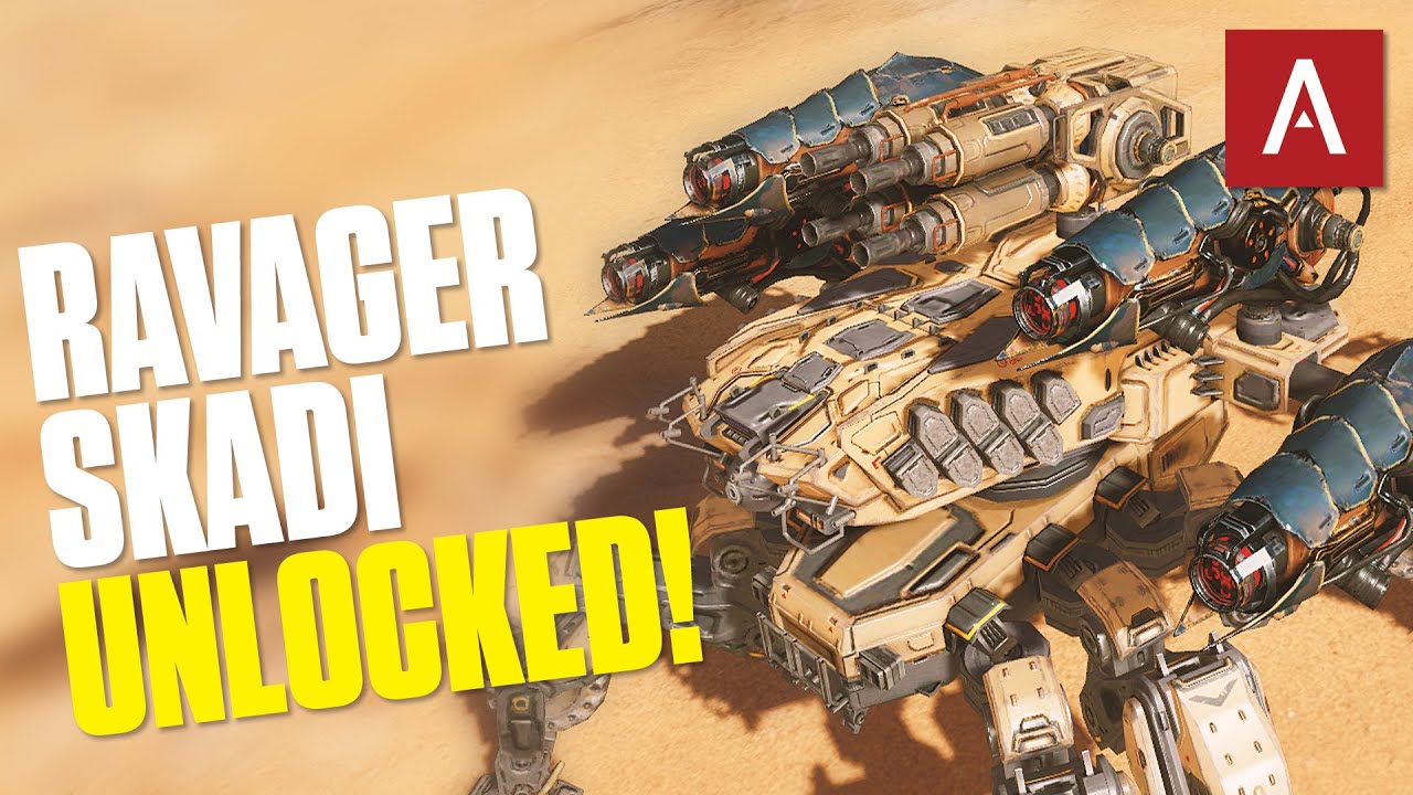 War Robots - Baby Account Unlocks Ravager Skadi! - YouTube