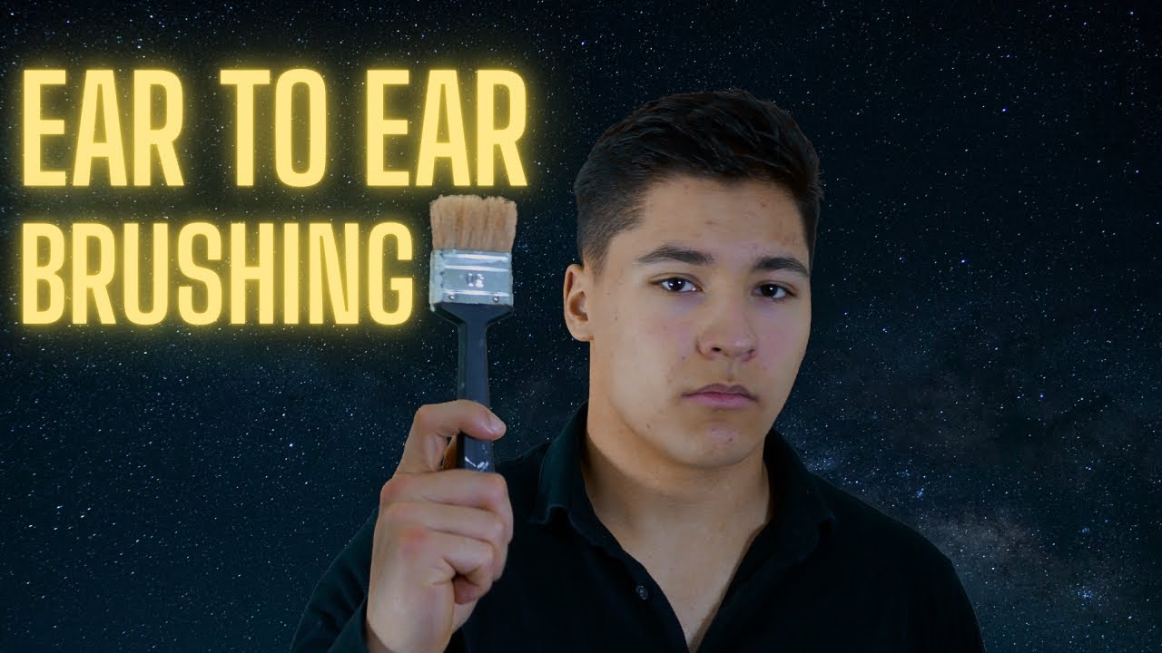 ASMR Ear To Ear Brushing That Will Make You Melt - YouTube