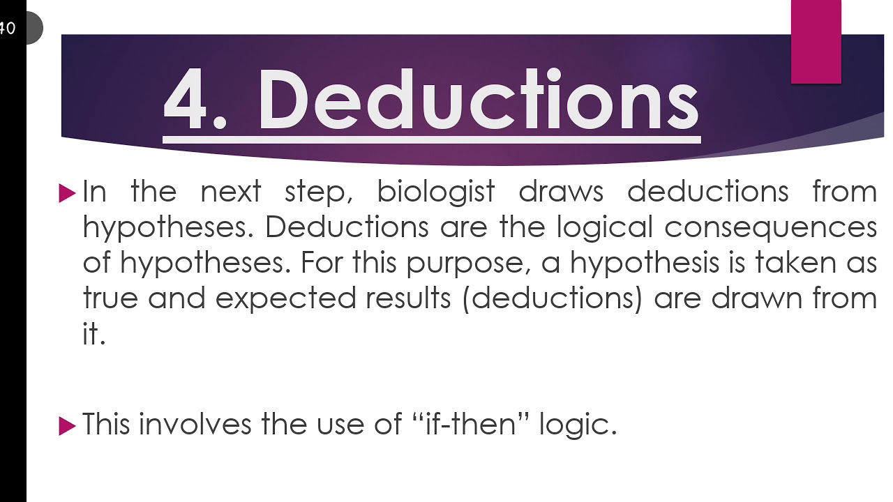 Lec 2 Hypothesis,deduction and experimentation - YouTube