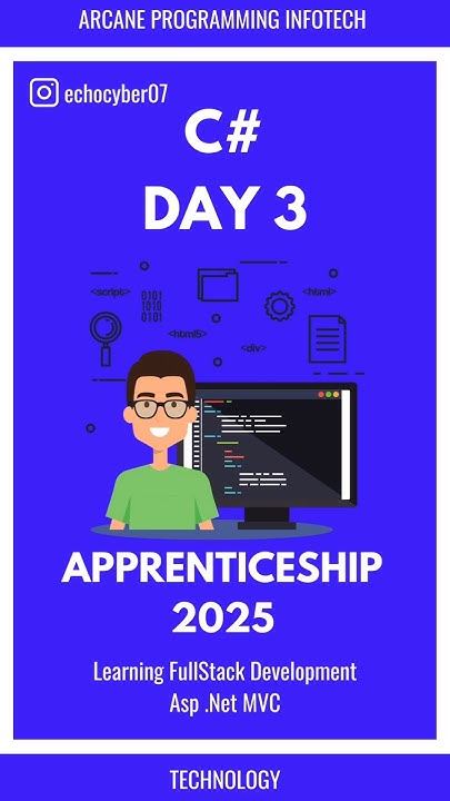 Day 3 of learning C# @echocyber07 #coding #programming #python #csharp #technology #music - YouTube