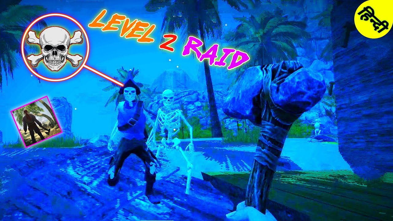 Level 2 Skeleton & Zombie Raid in Last Pirate Survival Island Adventure ...