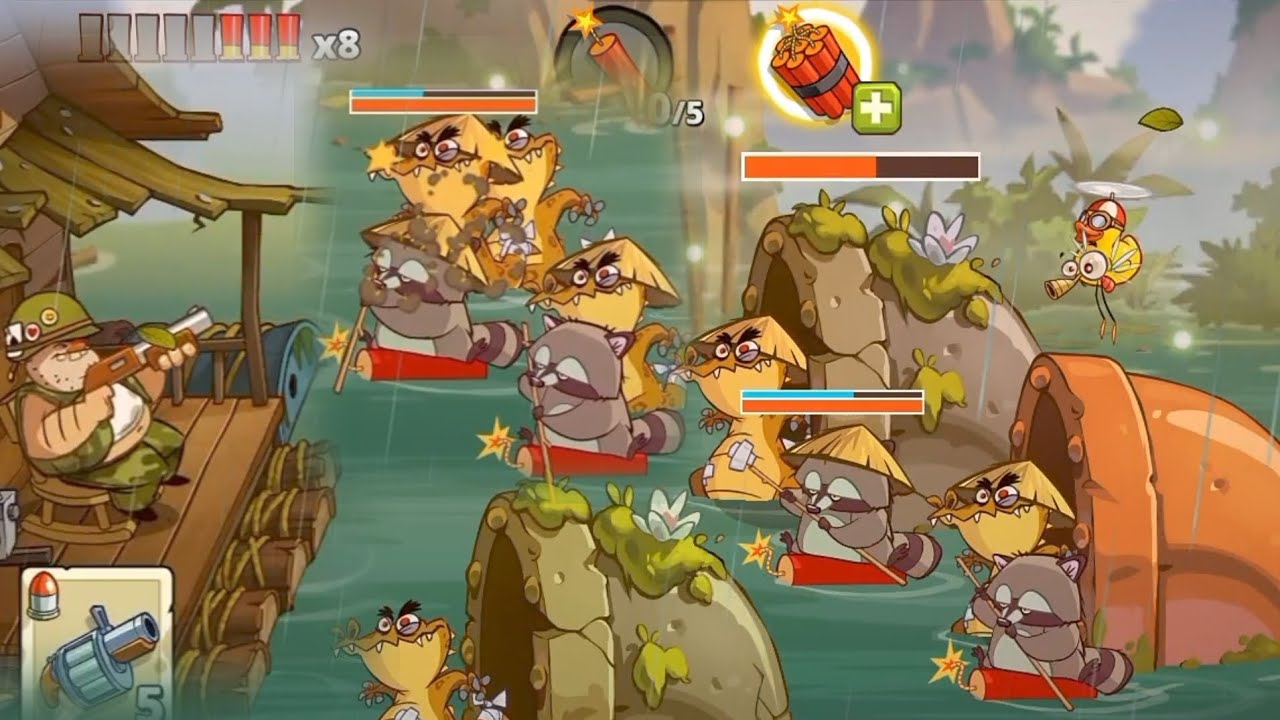 Swamp Attack 2 : Ep 2 Chapter 1 Level 77 - YouTube