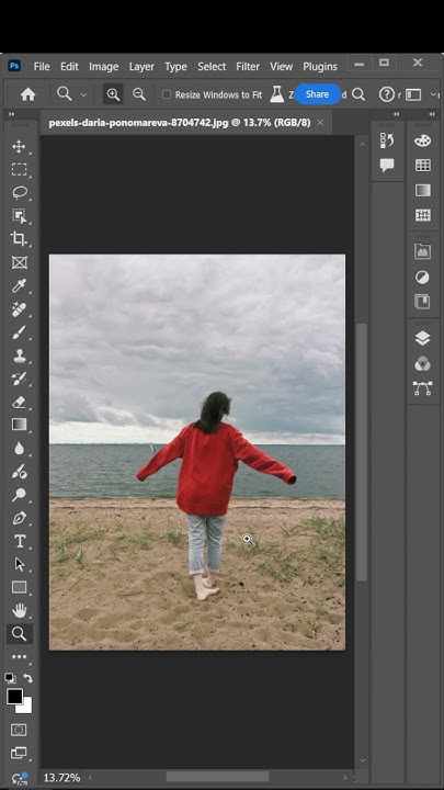 Change ANY Background in Photoshop with Generative Fill Ai - EASY! - YouTube