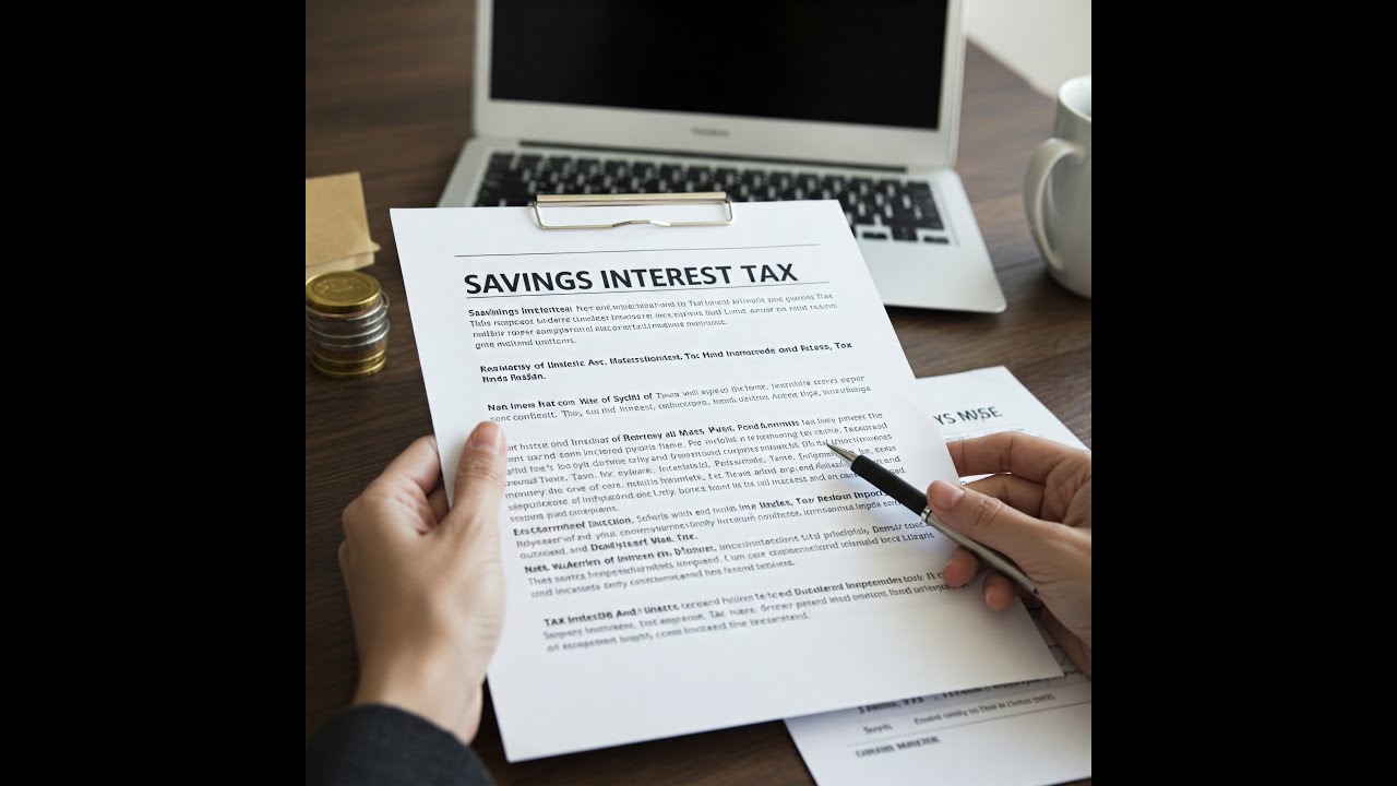 Savings Interest Tax: A Comprehensive Guide - YouTube