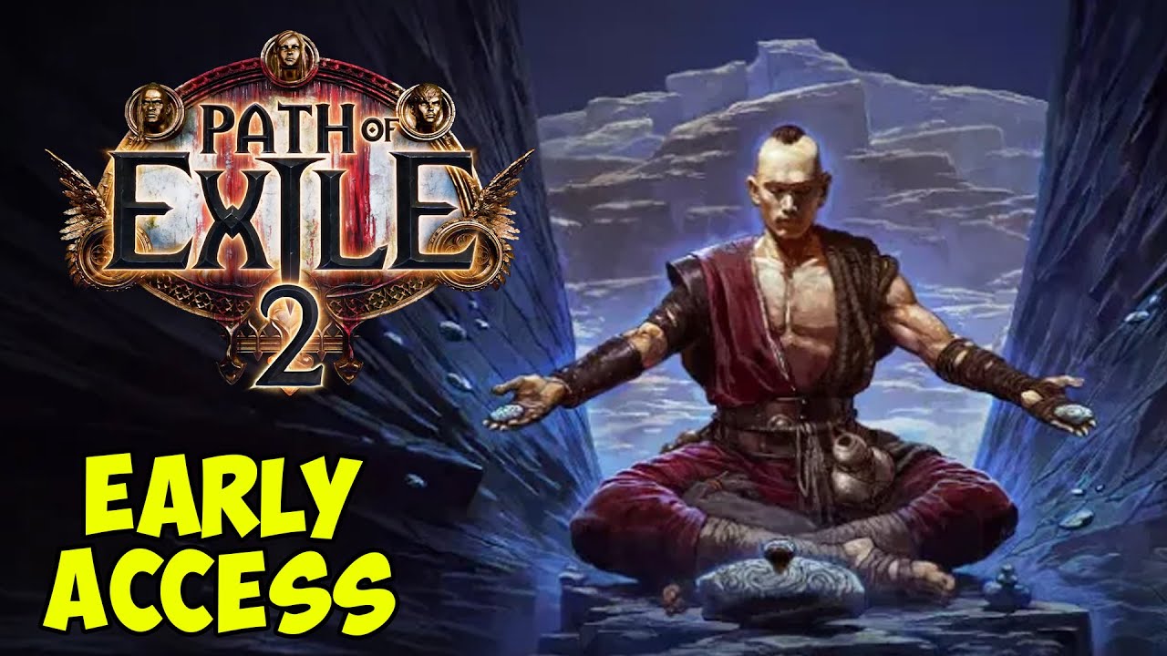 The Release Day Experience LOL Playing MONK ALL DAY - Path of Exile 2 ...