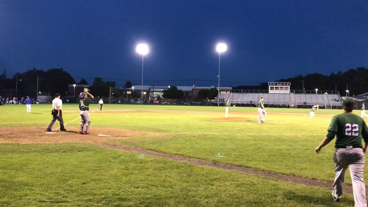 Minnechaug high school baseball advances to WMass DI championship - YouTube