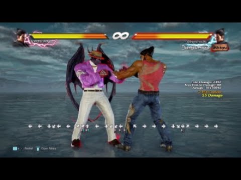 Tekken 7 - Devil Kazuya Hellsweep to Heaven's Gate - YouTube