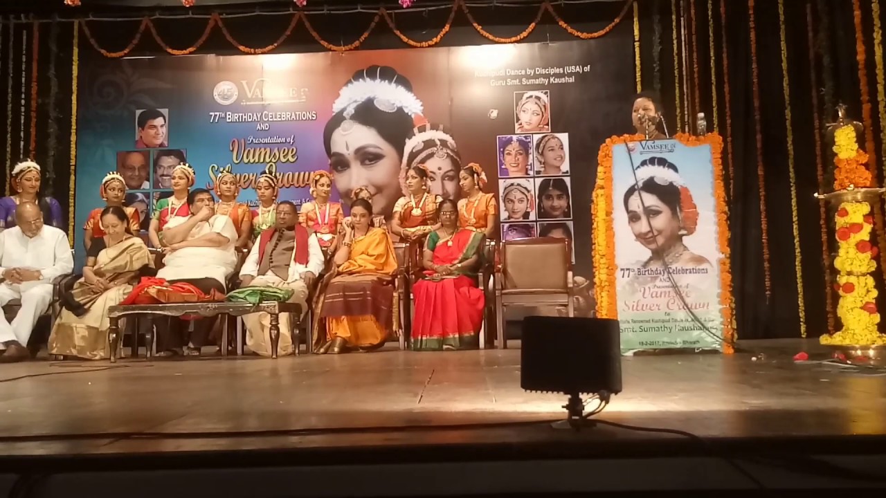 Dr Deepika Reddy about Sumathi kaushal. famous kuchupudi dancer - YouTube