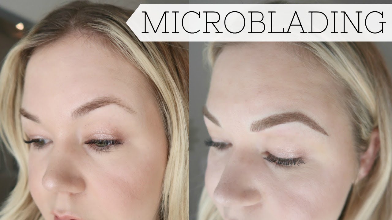 GOT MY BROWS MICROBLADED...IT HURTS??? - YouTube