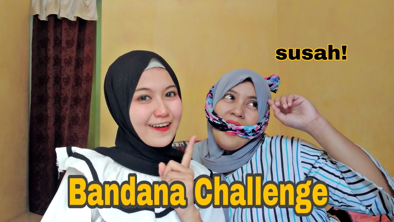 Bandana Challenge with Tante || bikin emosi part 1 - YouTube