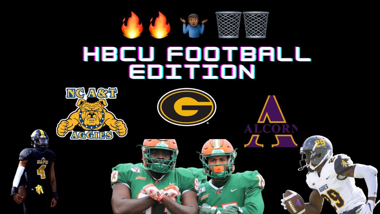 RANKING TEN HBCU FOOTBALL UNIFORMS #JacksonStateFootball - YouTube