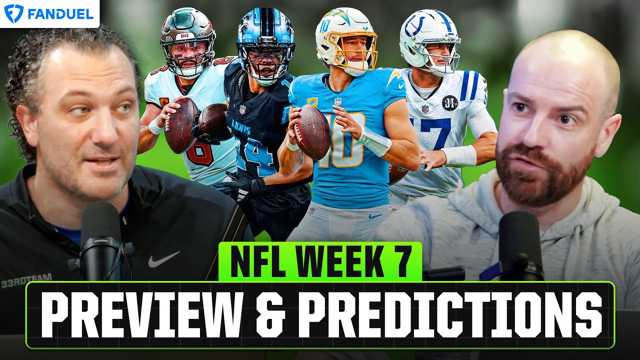 NFL Week 7 Preview & Picks: EVERY GAME! - YouTube