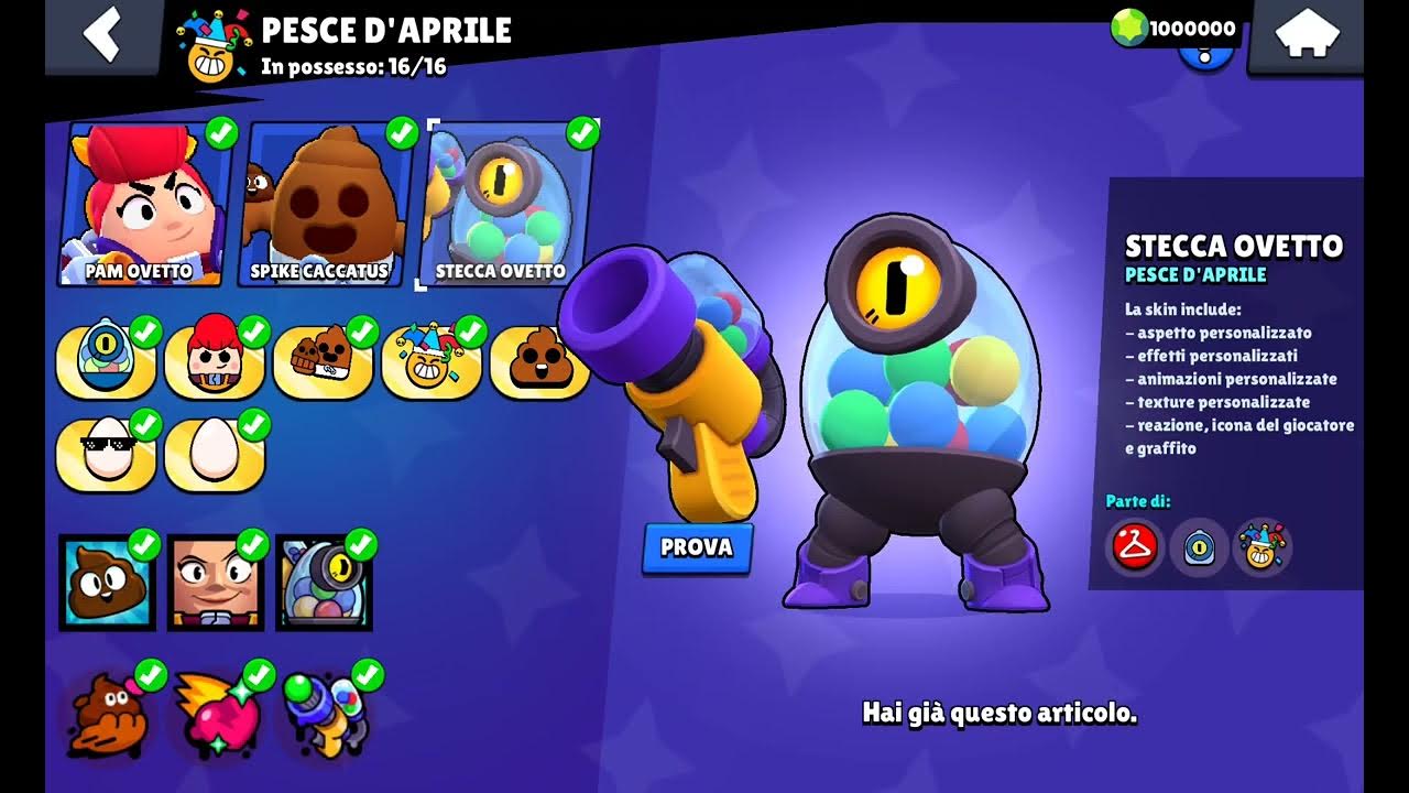 Tutte le nuove skin in anteprima su nulss brawl - YouTube