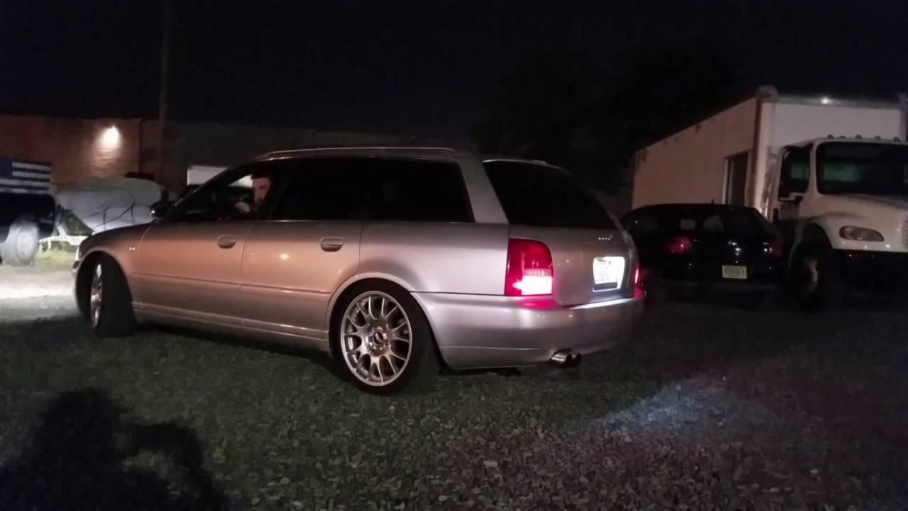 Custom Tuned B5 S4 Avant 2 Step Test - YouTube
