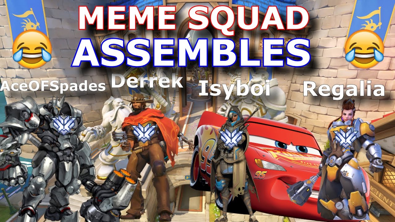 MEME SQUAD ASSEMBLES ft. AceOFSpades, Derrek, Isyboi, Regalia - YouTube