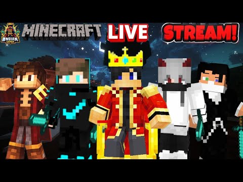 Let's Play Minecraft In Live Stream Minecraft In Hindi #minecraft # ...