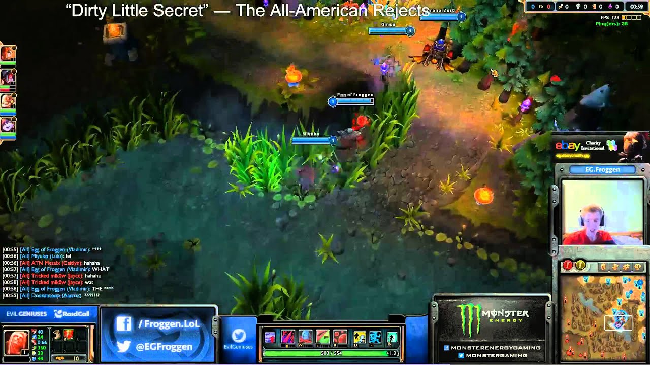 League of Legends -Weird Blitzcrank Grab (Froggen's Stream) - YouTube