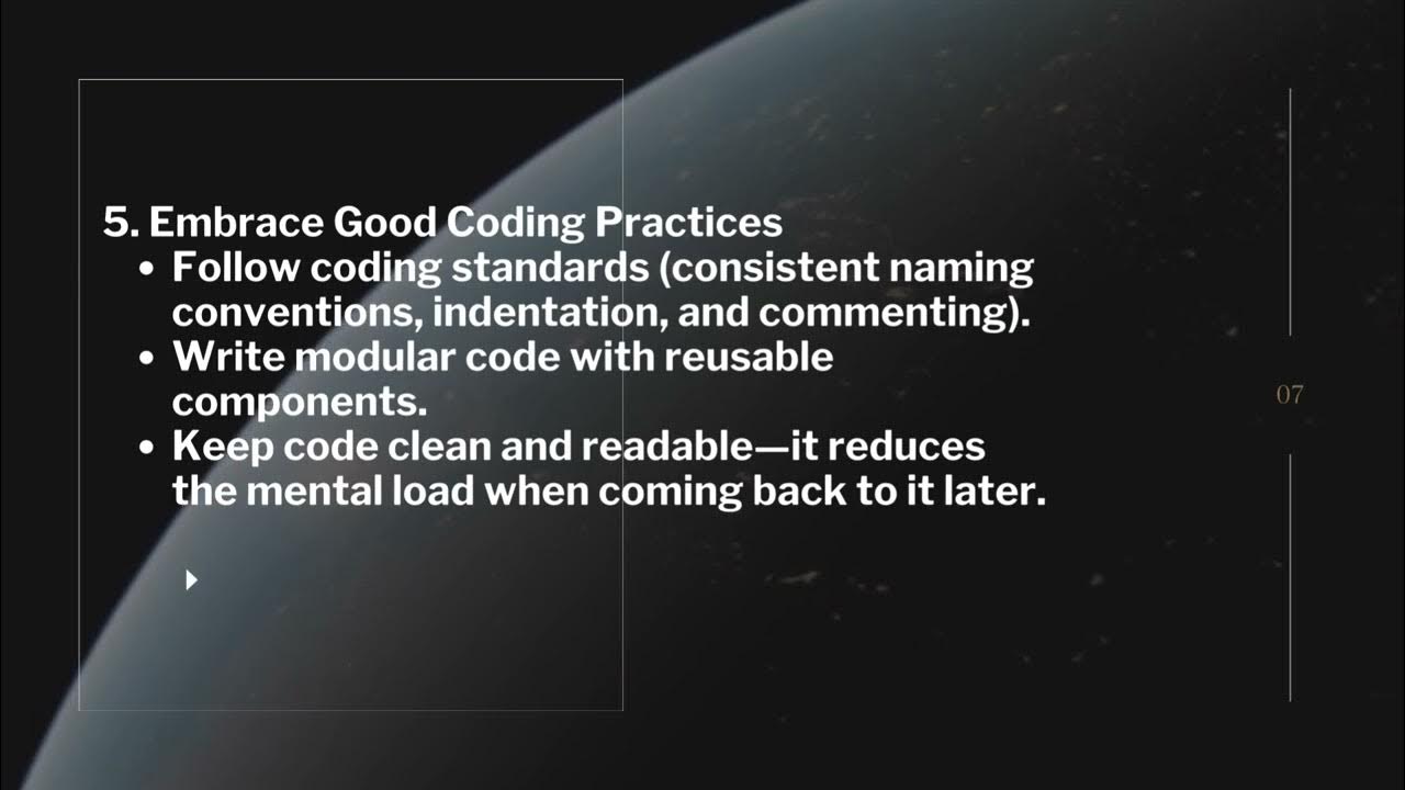 To code consistently, you'll need a blend of good habits, mindset, and tools. - YouTube