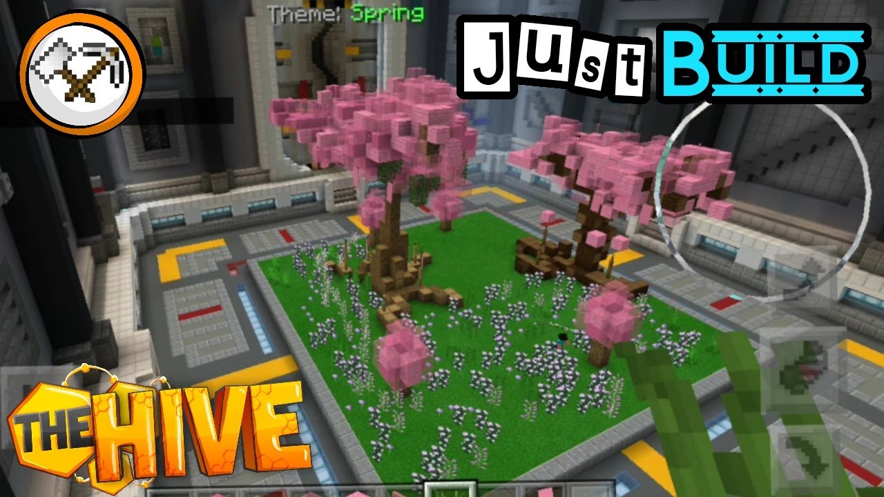 Minecraft: Trees Of Spring Big And Small | The Hive: Just Build (W ...