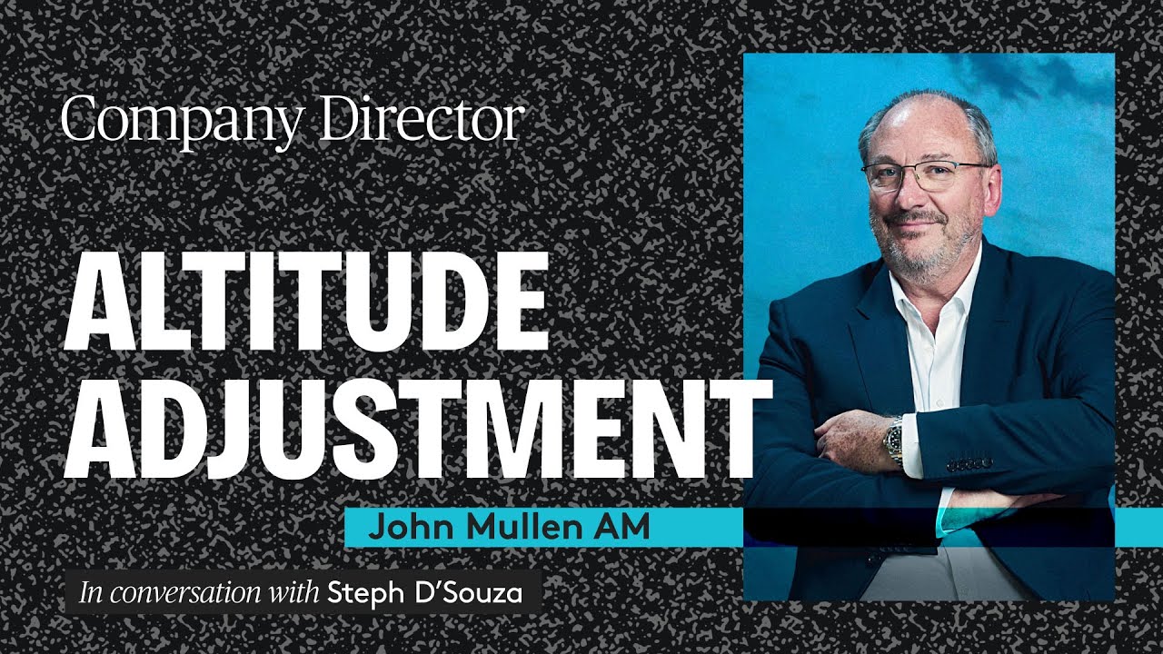 John Mullen AM Chair Qantas - In conversation - YouTube