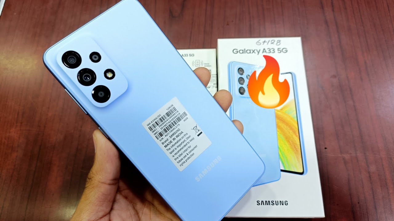 Samsung Galaxy A33 5g Unboxing, First Look !! 🔥 Samsung Galaxy A33 ...