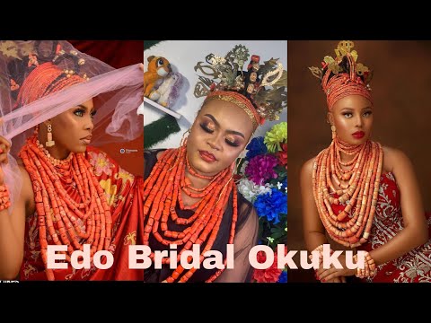 HOW TO DO AN EDO TRADITIONAL OKUKU / Edo Bridal Hairstyle - YouTube