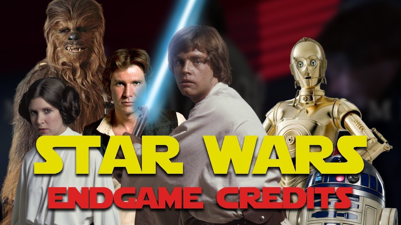 Star Wars credits Avengers Endgame style MLBuzz - YouTube