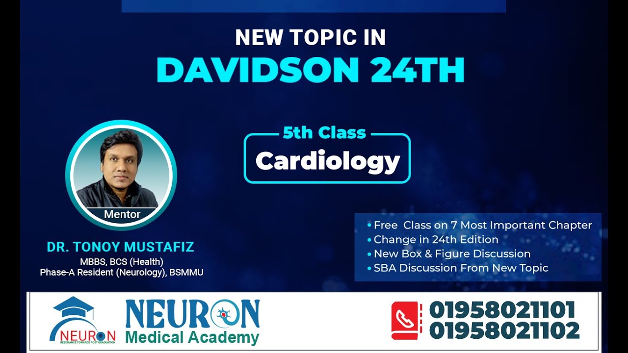 New topic in Davidson 24th Edition (Cardiology ) - YouTube