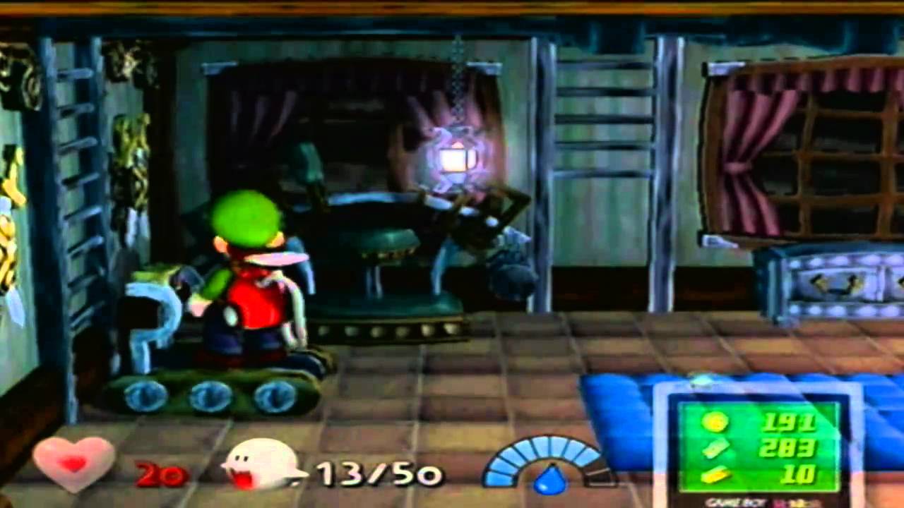 Let's Play Luigi's Mansion - Part 6 - Punch Out Grandma - YouTube