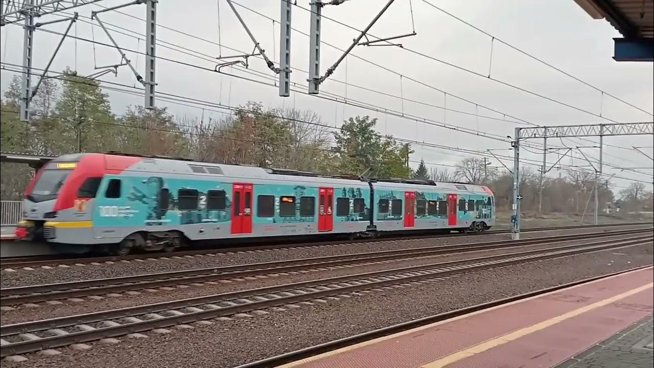 Pociągi na stacji Skierniewice w tym Gagar Kolpremu, korekta, remont i duet ECCO RAIL 12.11.2023 ...