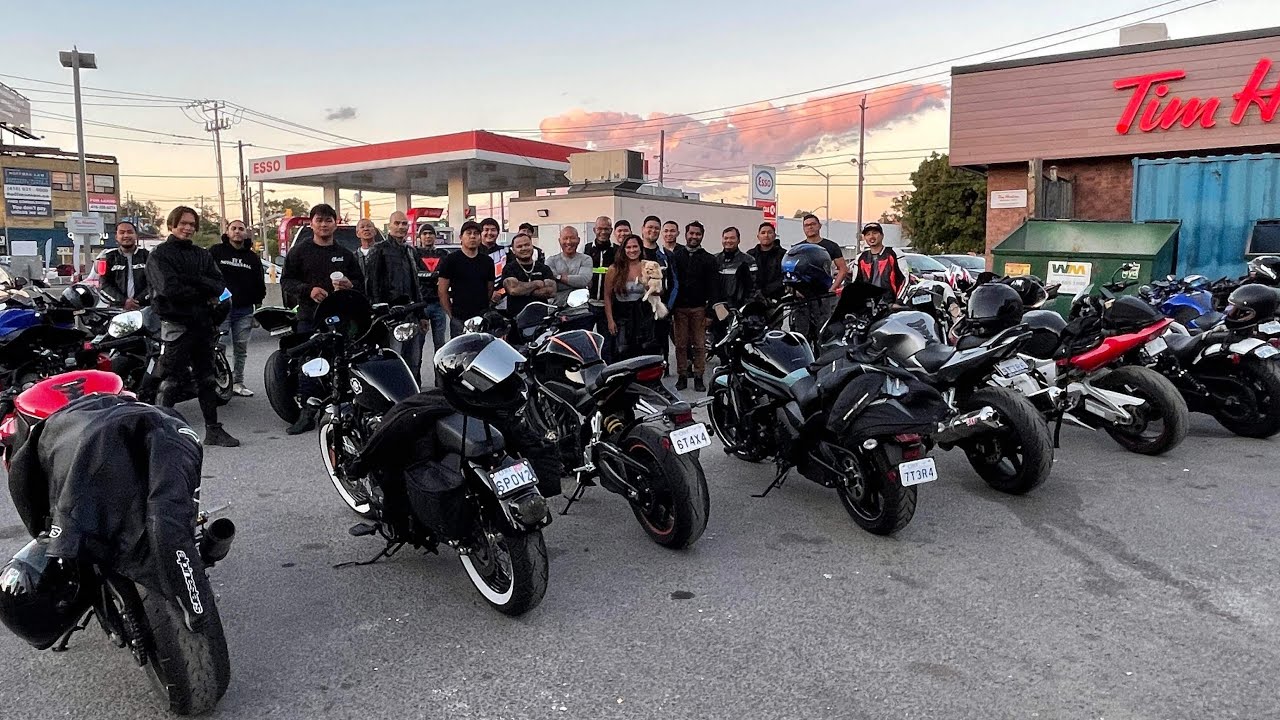 Ride to The Motosocial | Toronto Pinoy Riders September 7, 2022 - YouTube