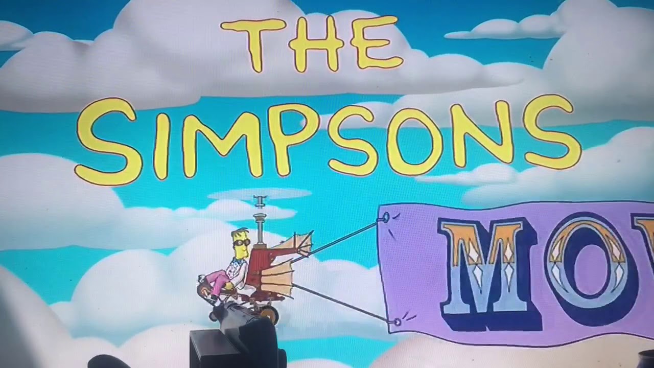 Opening To Simpson Movie 2007 DVD UK - YouTube